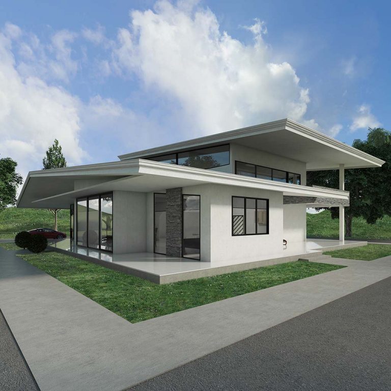 Casa MANTHA diseño de casa para construcción en Valladolid, Burgos, Palencia, Zamora, Segovia ...